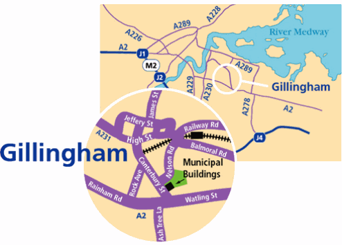 Medway Council: Municipal Buildings, Gillingham
